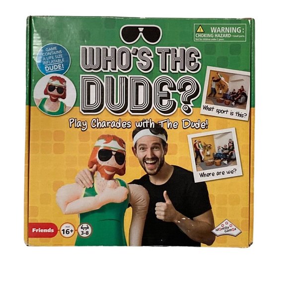 Identity Games | Toys | Identity Games Whos The Dude Charades Game With ...